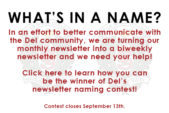 Del Back-to-School Newsletter