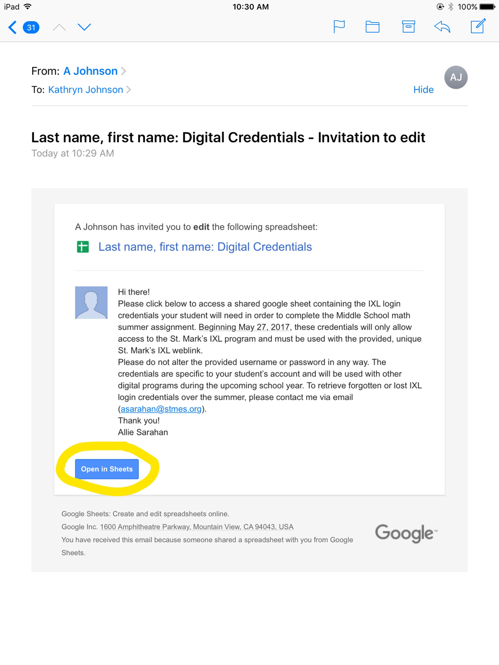 IXL Summer Math Login Credentials