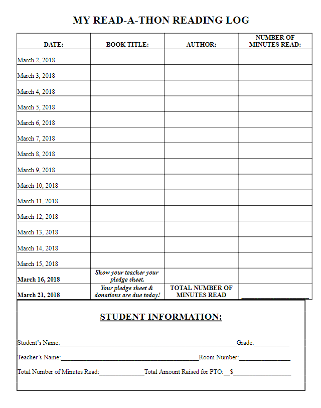 Timberwolf Tales - March 2, 2018